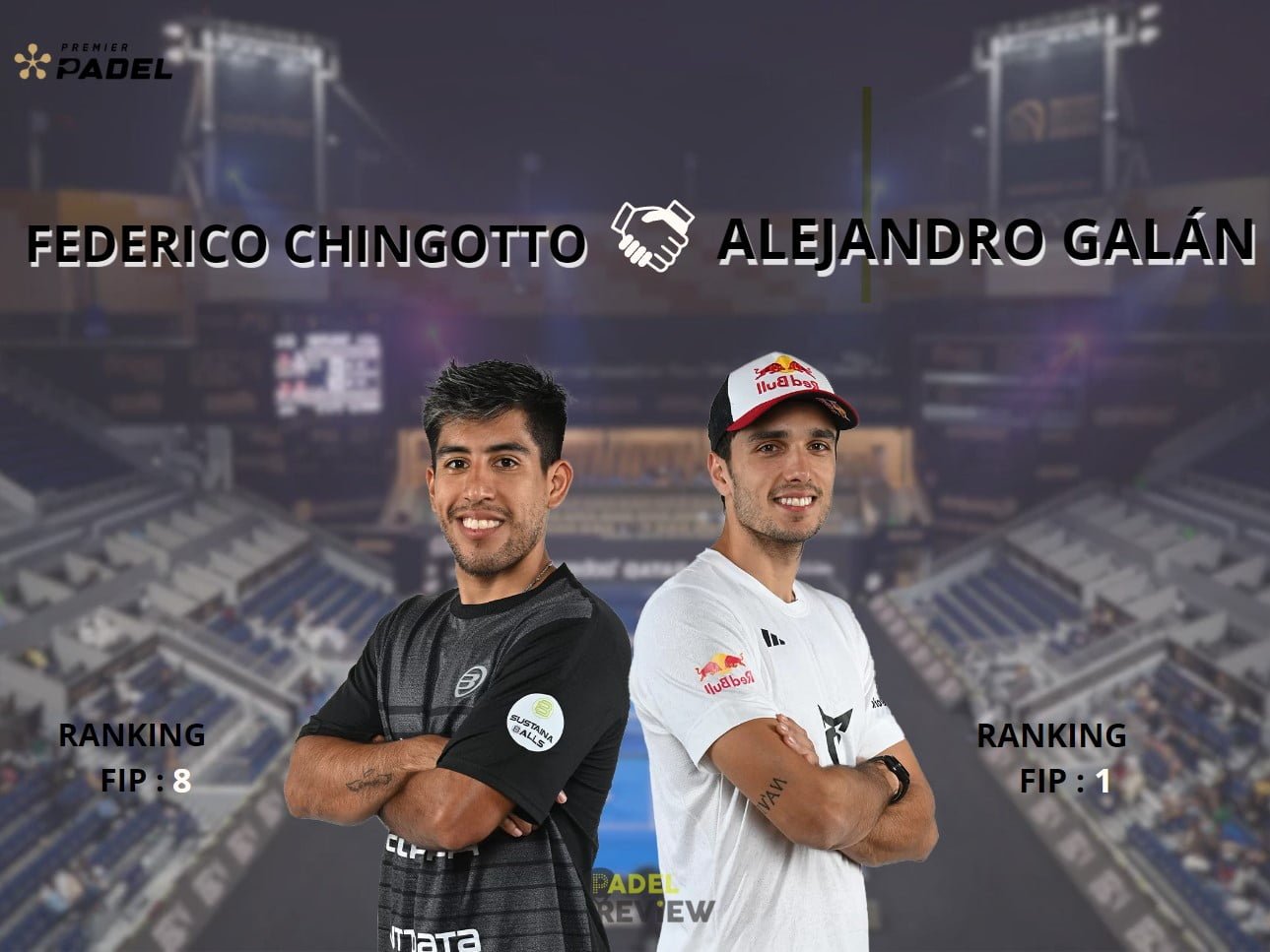 Ale Galán y Fede Chingotto nueva pareja